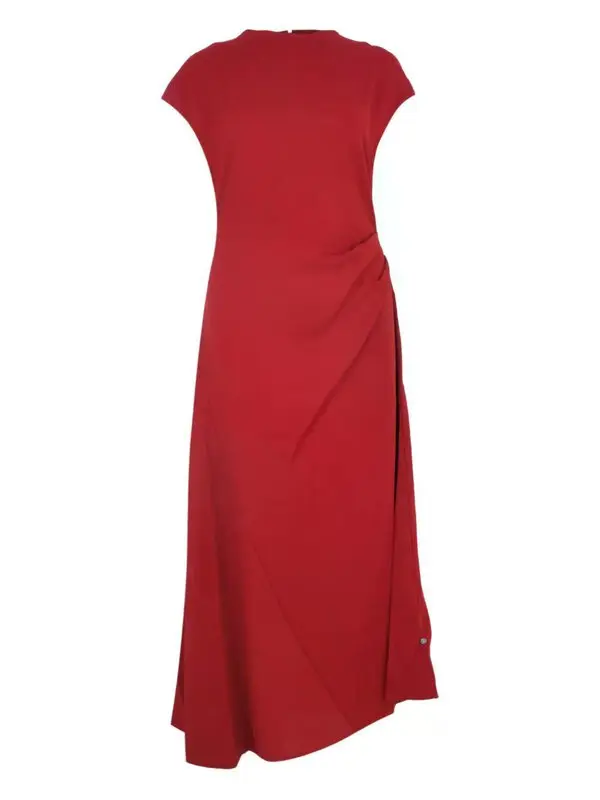 Staud Zaya Draped Maxi Dress