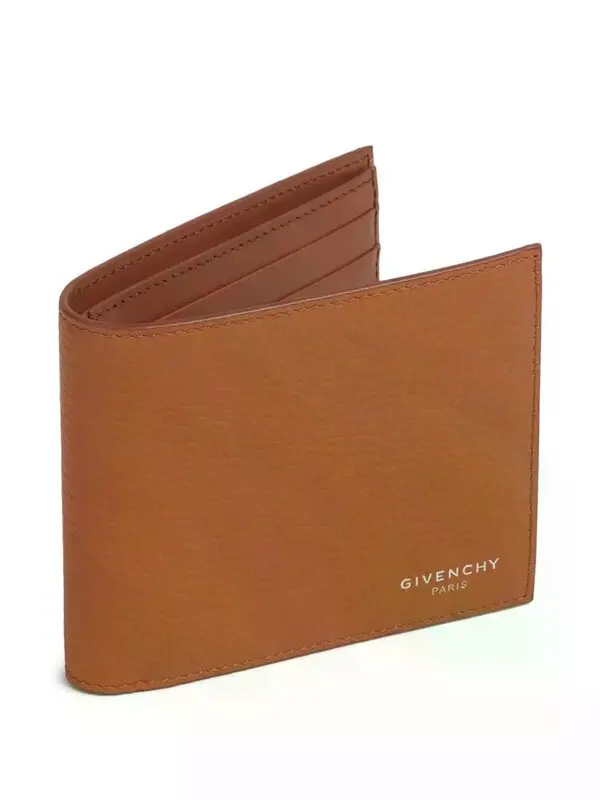 Givenchy Grained-leather Wallet - Brown