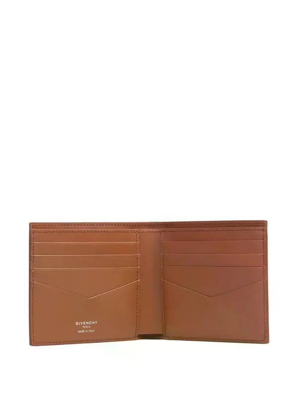 Givenchy Grained-leather Wallet - Brown