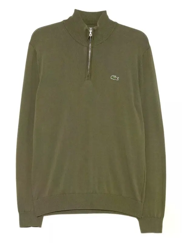 Lacoste Cotton High-neck Jumper