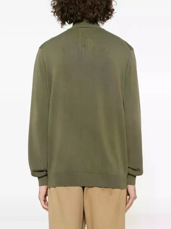Lacoste Cotton High-neck Jumper