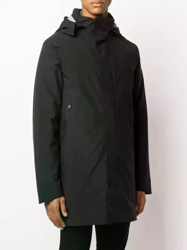 SAVE THE DUCK Logo Patch Padded Coat