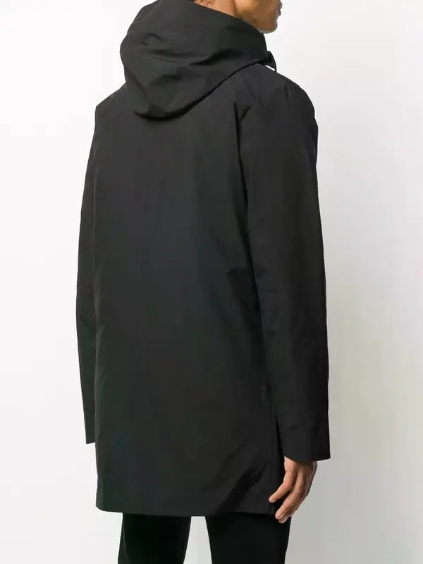 SAVE THE DUCK Logo Patch Padded Coat