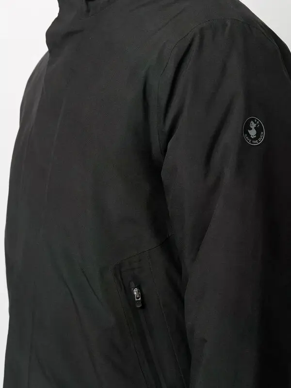 SAVE THE DUCK Logo Patch Padded Coat