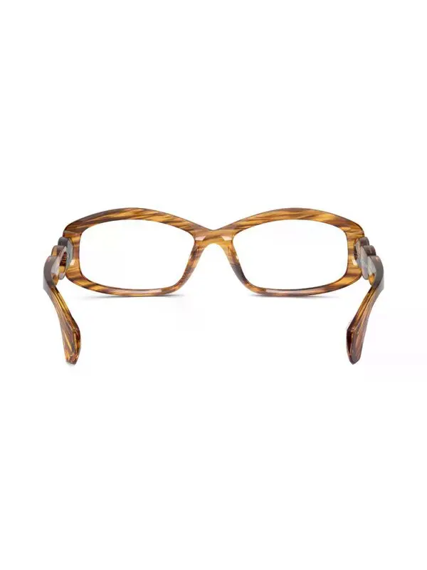 ALAIN MIKLI Rectangle Frame Sunglasses