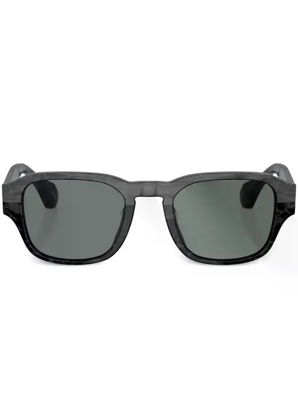ALAIN MIKLI Square-frame Sunglasses - Black
