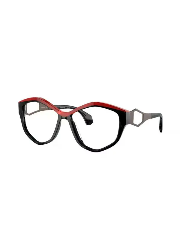 ALAIN MIKLI Geometric Frame Glasses