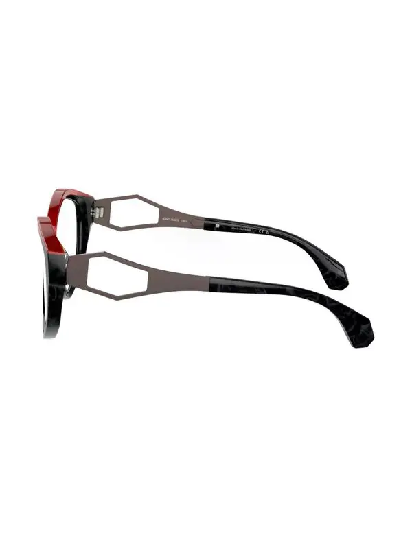 ALAIN MIKLI Geometric Frame Glasses
