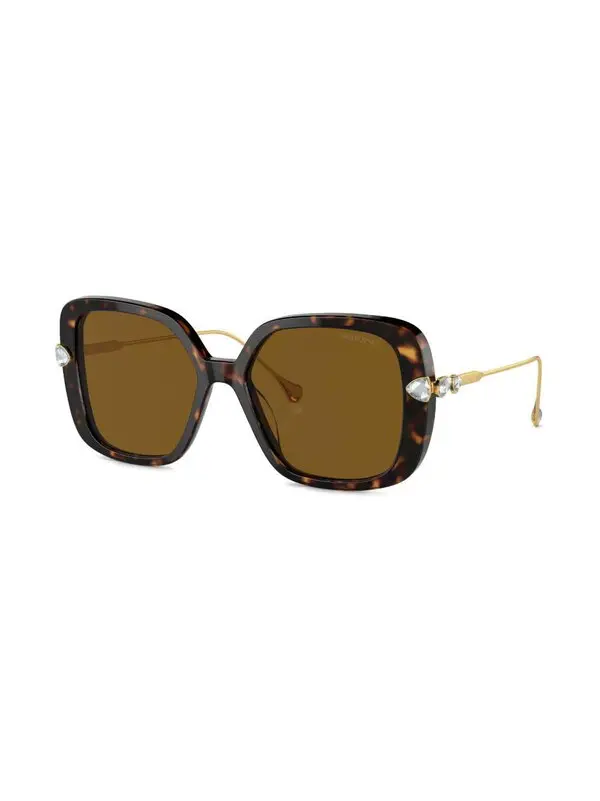 SWAROVSKI Rectangle-frame Sunglasses