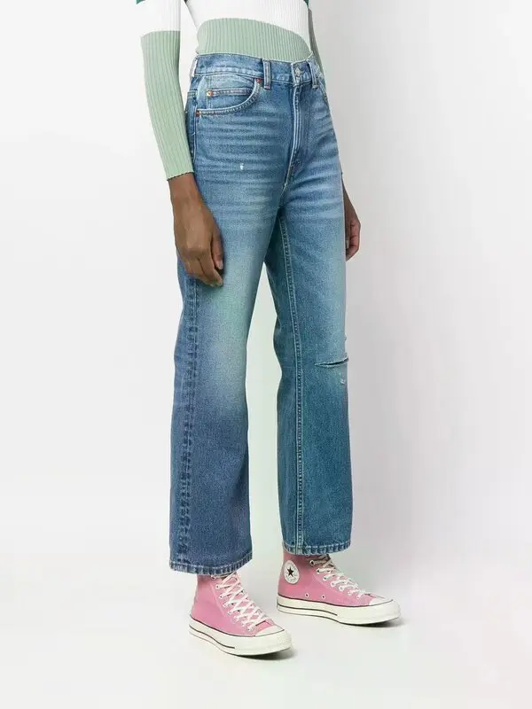 RE/DONE High-rise Flared Jeans