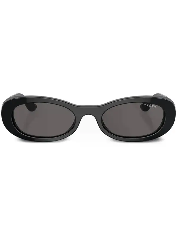 VOGUE EYEWEAR Oval Sunglasses - Black