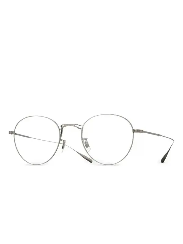 Oliver Spencer Hanlon Round-frame Glasses - Grey
