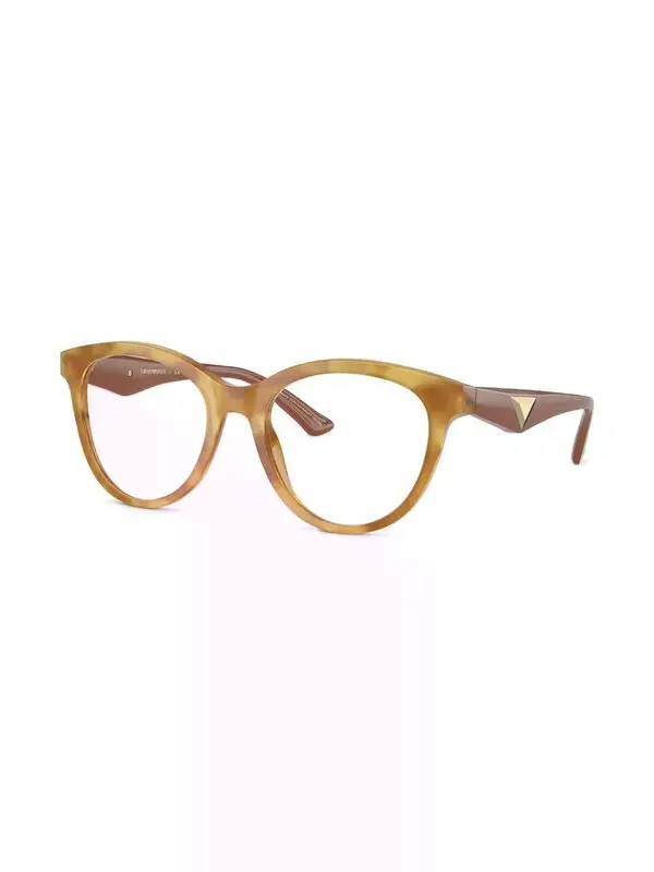 Emporio Armani Round Frame Eyeglasses
