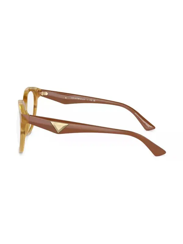 Emporio Armani Round Frame Eyeglasses