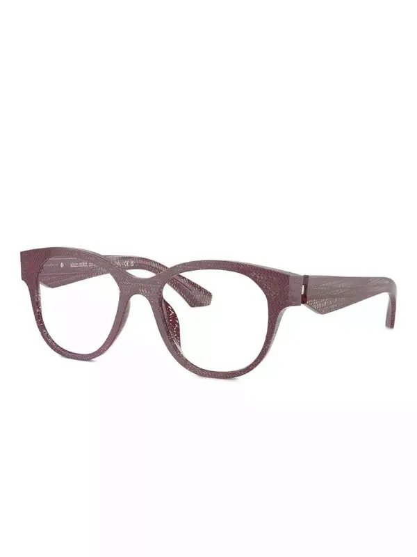 ALAIN MIKLI Pointillé Rectangle Glasses
