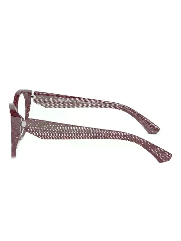 ALAIN MIKLI Pointillé Rectangle Glasses