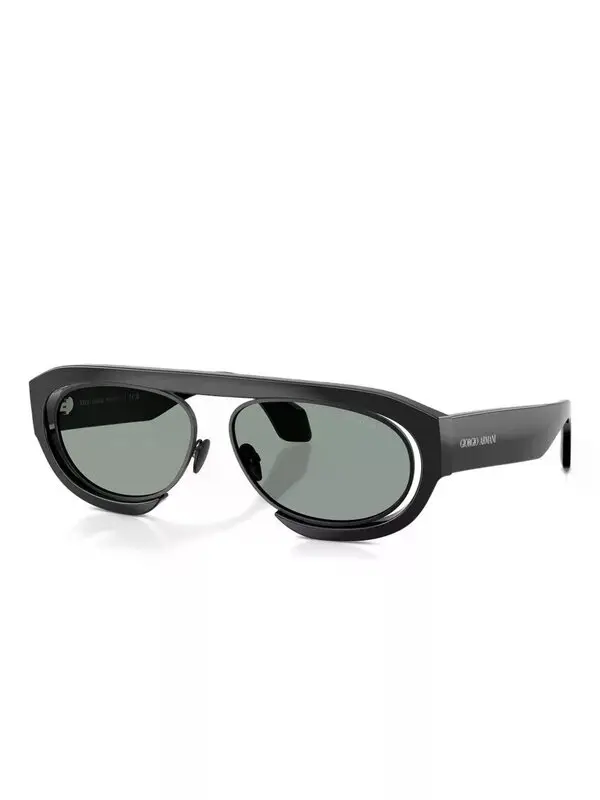 Giorgio Armani Geometric-frame Sunglasses