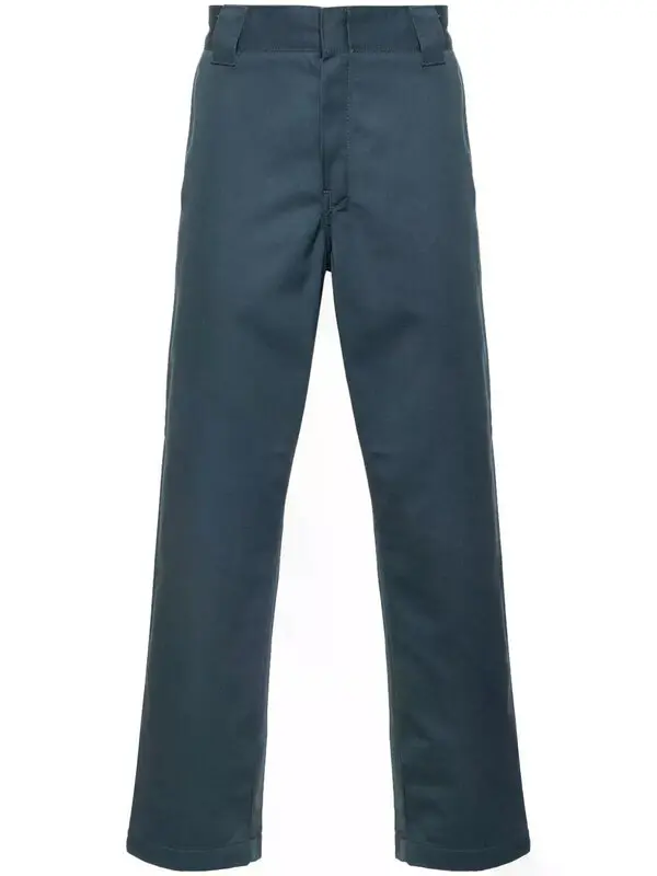 Carhartt Work In Progress Mid-rise Slim-cut Trousers - Blue