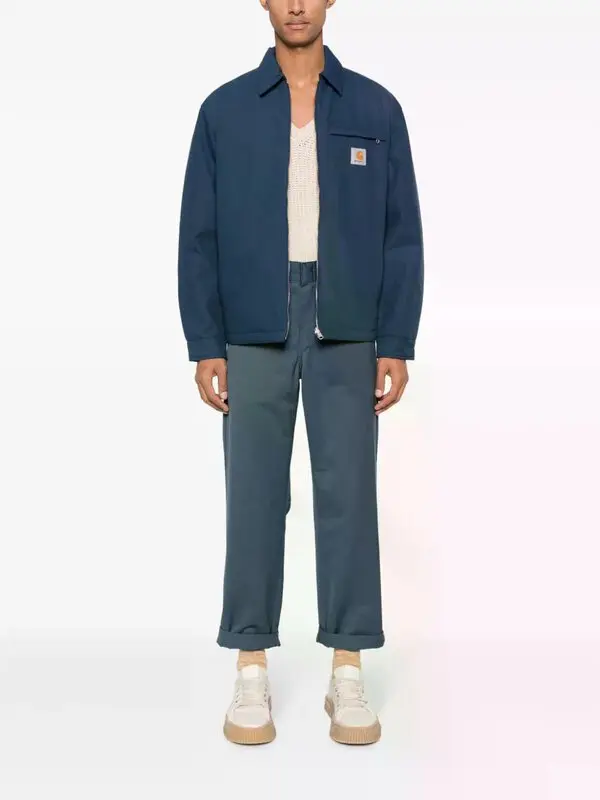 Carhartt Work In Progress Mid-rise Slim-cut Trousers - Blue