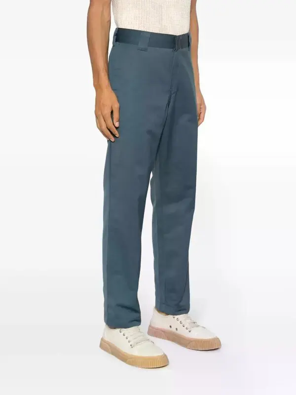 Carhartt Work In Progress Mid-rise Slim-cut Trousers - Blue