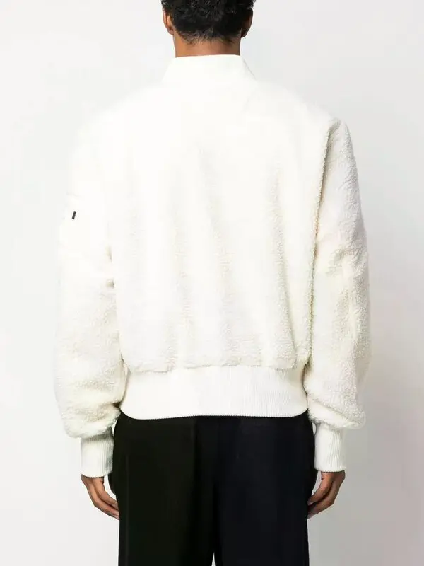 Alpha Industries Faux-shearling Bomber Jacket
