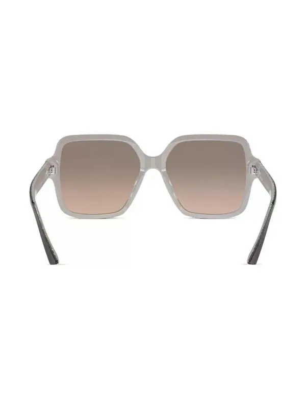 JIMMY CHOO Square Frame Glitter Sunglasses