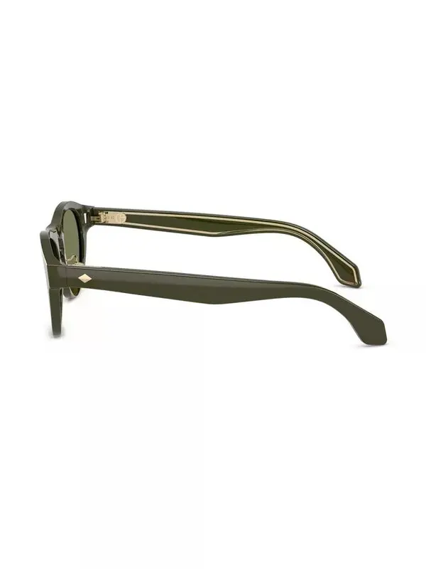 Giorgio Armani Round-frame Sunglasses - Green
