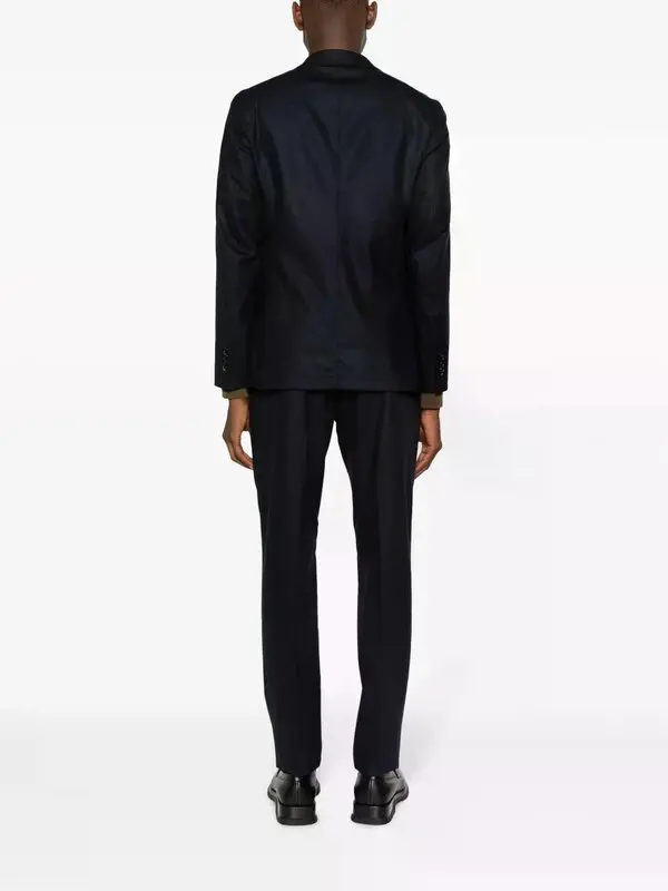 Tagliatore Single-breasted Virgin Wool Blend Suit