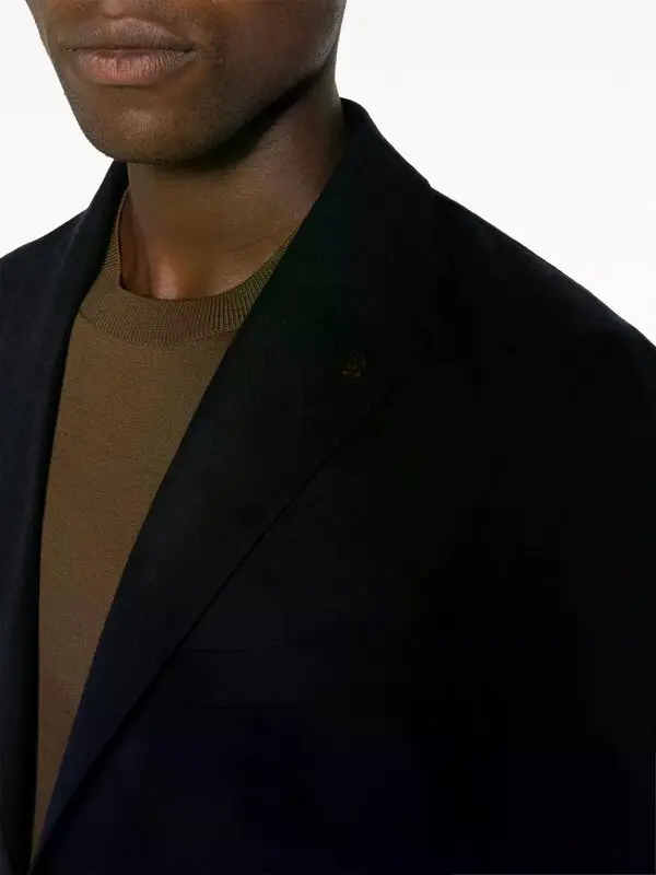 Tagliatore Single-breasted Virgin Wool Blend Suit