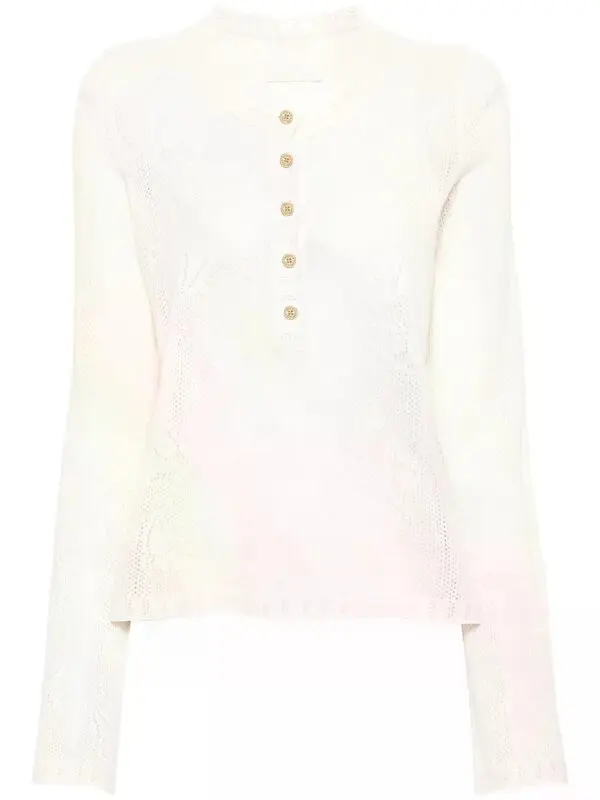 Zadig&Voltaire Salmyr Wings Cotton Jumper - Neutrals