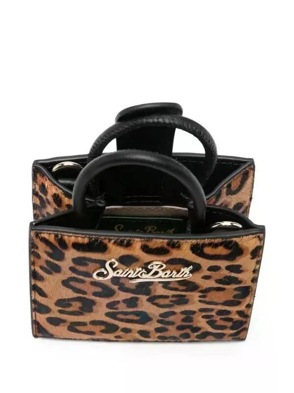 MC2 SAINT BARTH Leopard-print Tote Bag