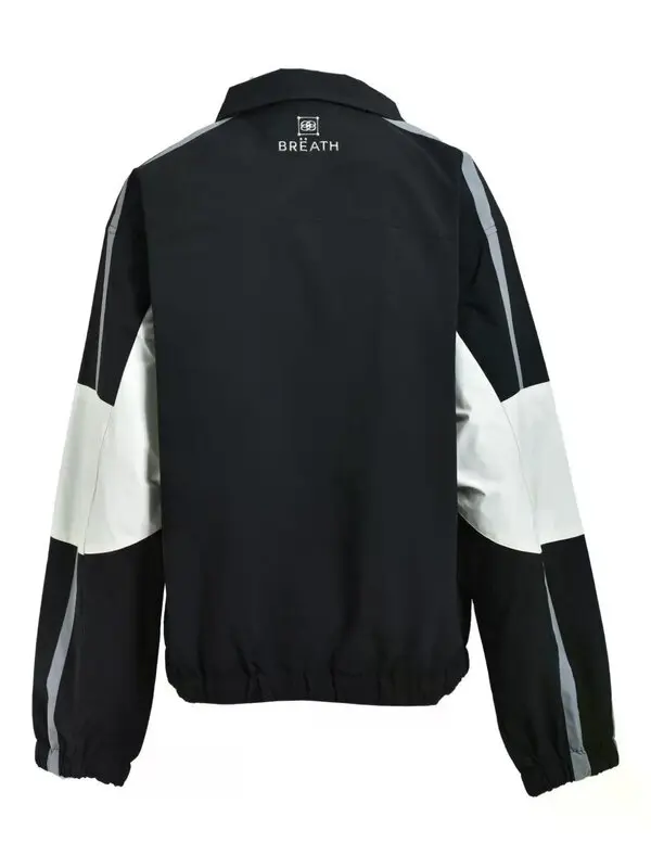 BREATH Logo-embroidered Bomber Jacket