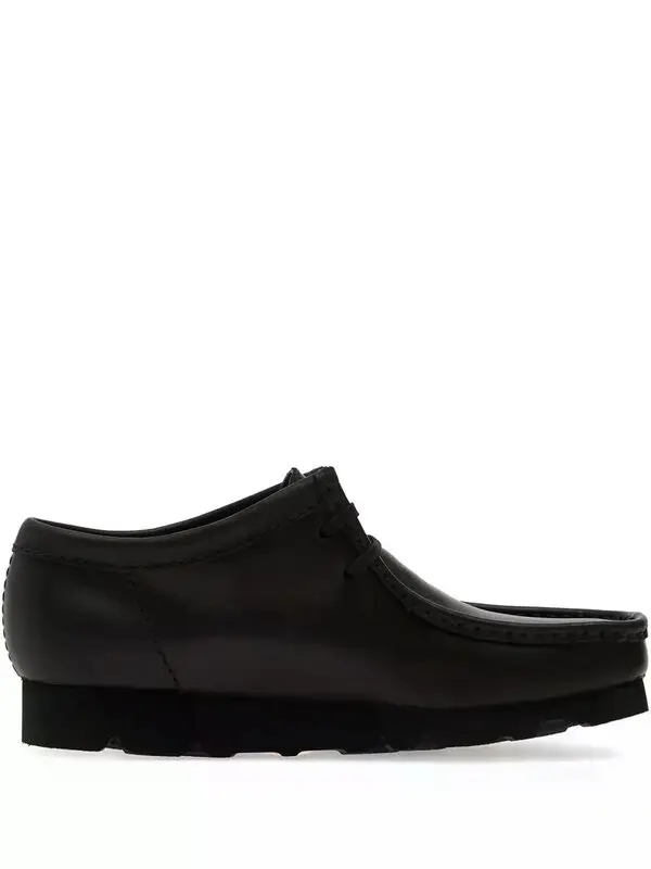 Clarks Wallabee Gtx Derby Shoes - Black