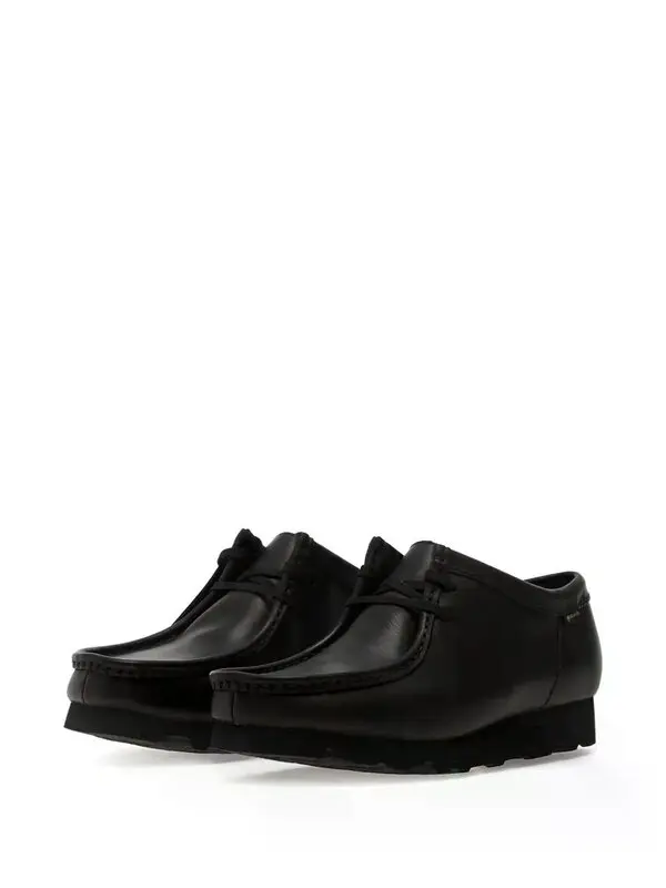 Clarks Wallabee Gtx Derby Shoes - Black