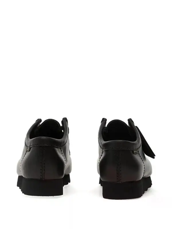 Clarks Wallabee Gtx Derby Shoes - Black