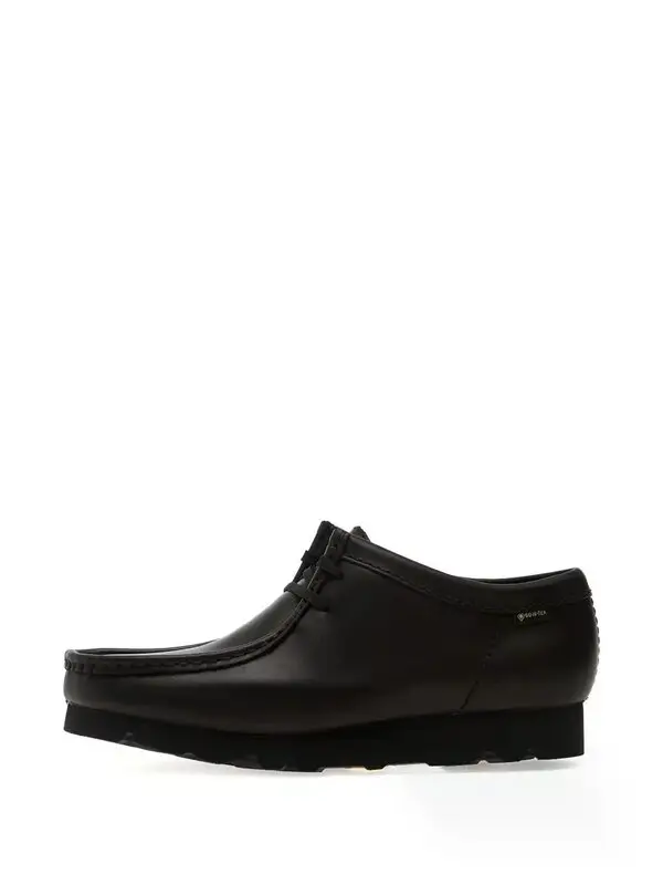 Clarks Wallabee Gtx Derby Shoes - Black