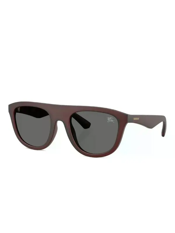 Burberry Rectangle-frame Sunglasses - Red
