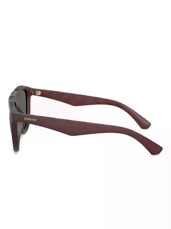 Burberry Rectangle-frame Sunglasses - Red