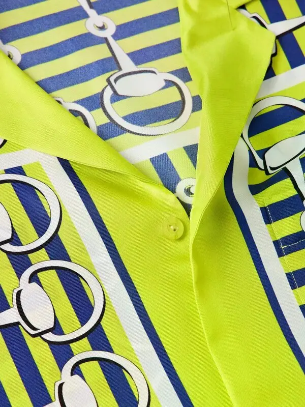 Gucci Printed Bowling Shirt