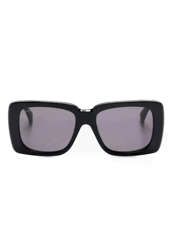 Max Mara Square-frame Sunglasses - Black