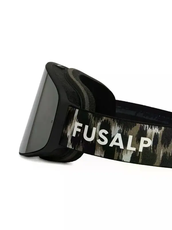 Fusalp Matterhorn Logo Ski Goggles - Black