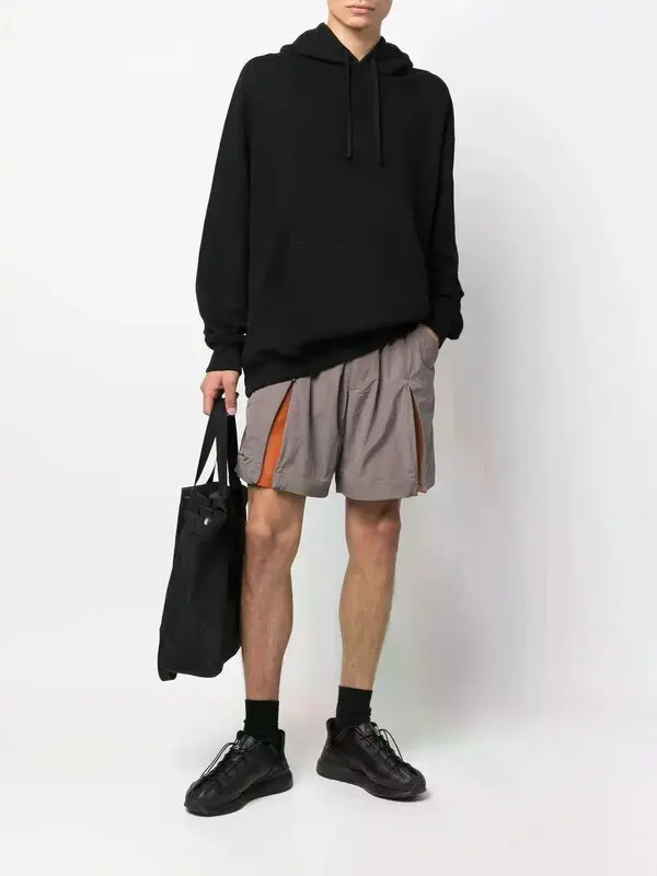 Y3 Colour-block Track Shorts