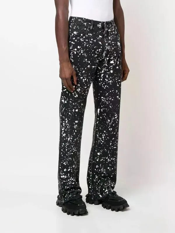 Off-White Paint Splatter Jeans