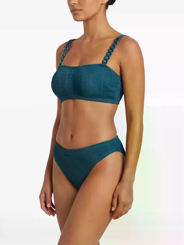 PARAMIDONNA Penelope Chain-straps Bikini - Blue