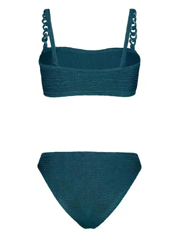 PARAMIDONNA Penelope Chain-straps Bikini - Blue