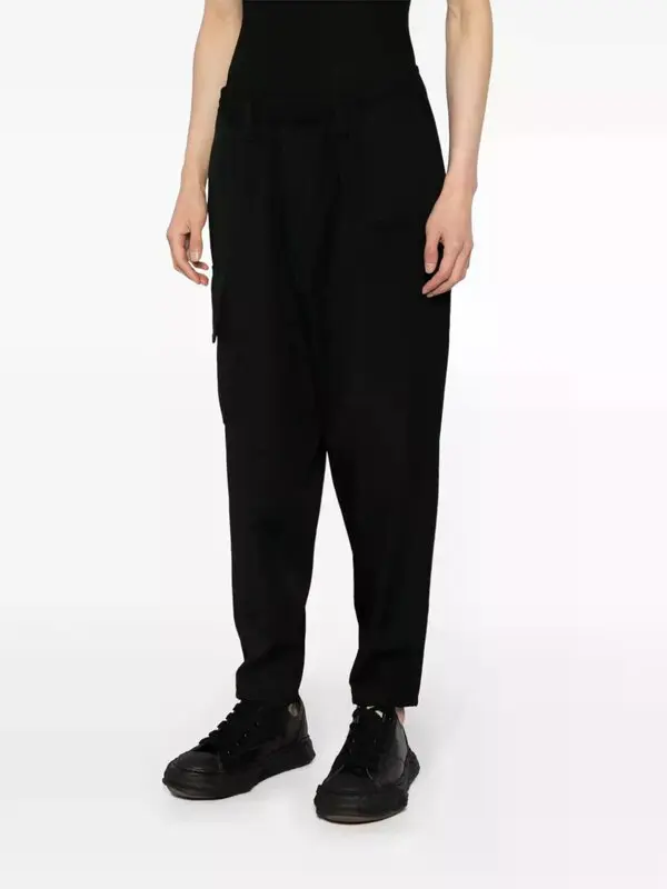 Yohji Yamamoto Tapered Wool Trousers