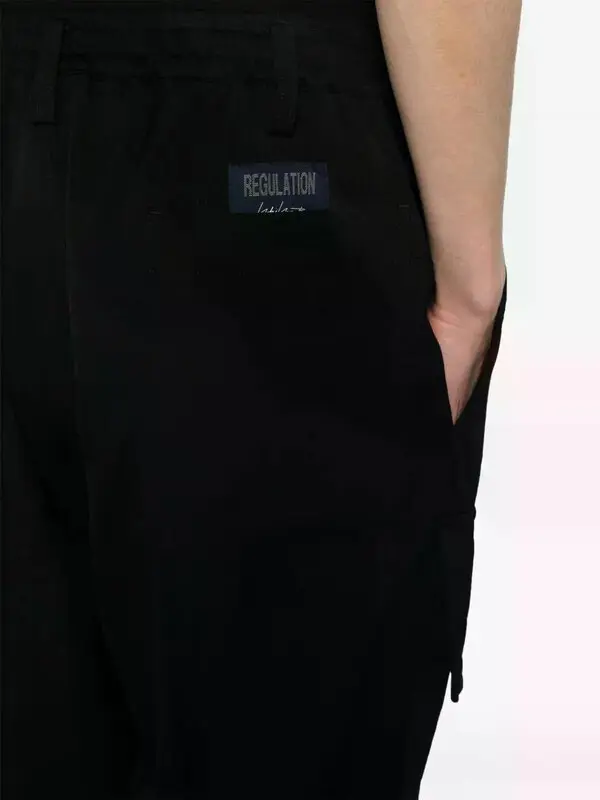 Yohji Yamamoto Tapered Wool Trousers