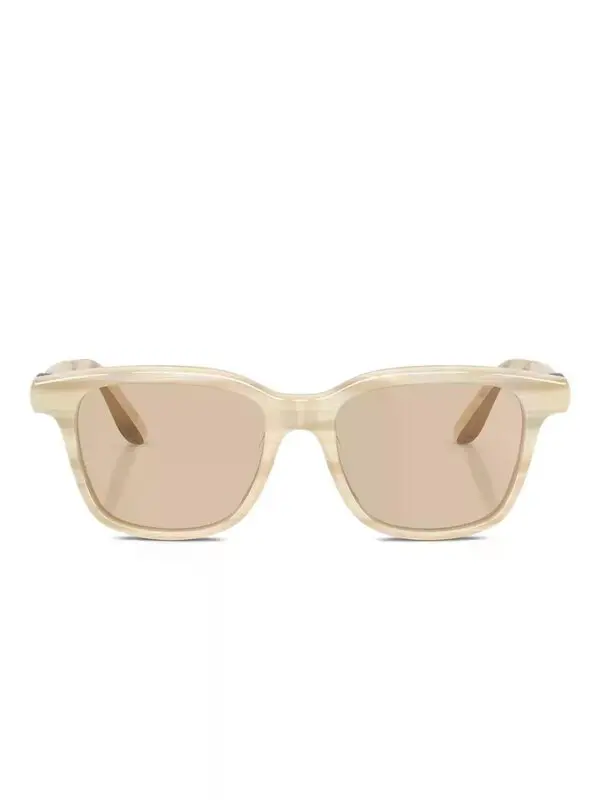 Brunello Cucinelli Square-frame Sunglasses - Brown