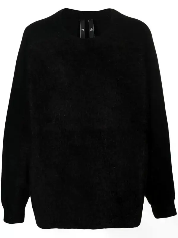 Y3 Brushed-effect Wool-blend Jumper