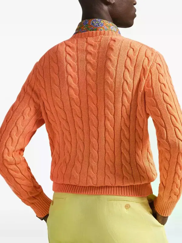 Polo Ralph Lauren Cable Knit Crew Neck Sweater